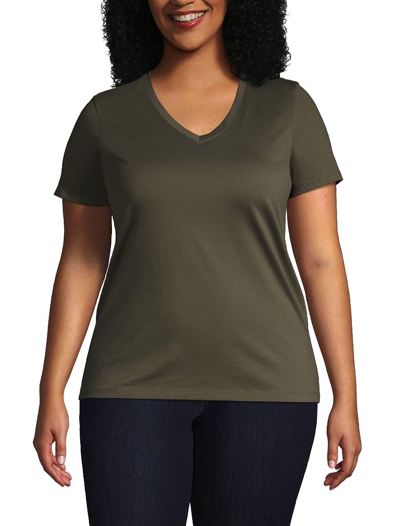 LANDS' END Relaxed Supima Cotton T-Shirt